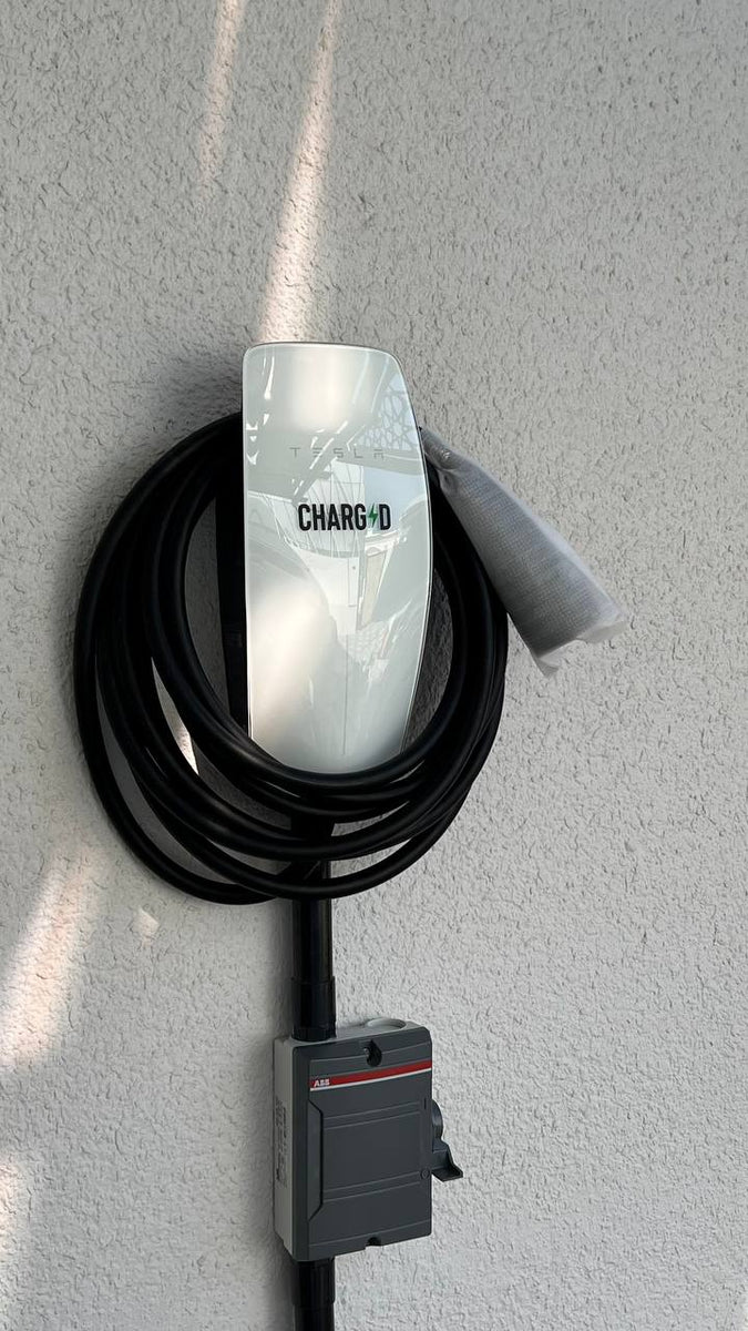 Tesla Wall Connector Relocation – Charged AE